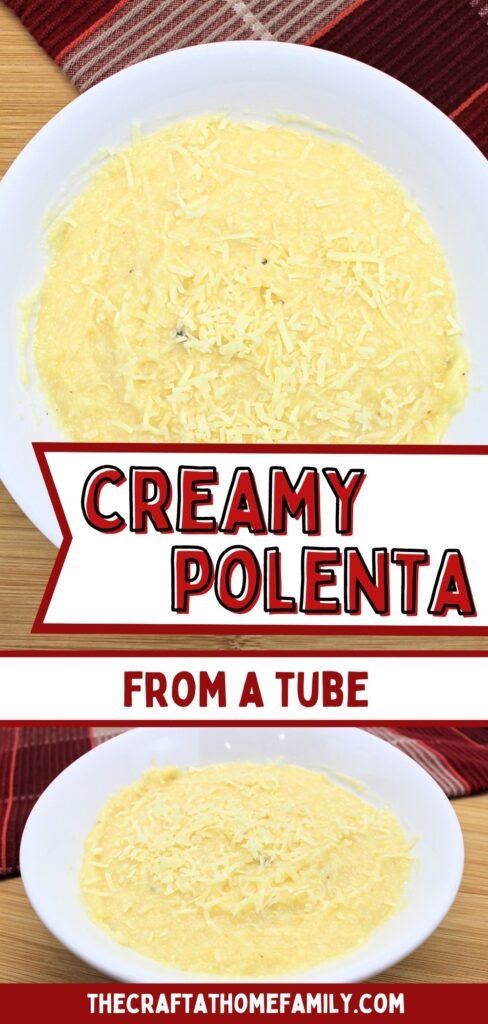Creamy Polenta from a Tube - The Cunning Kitchen