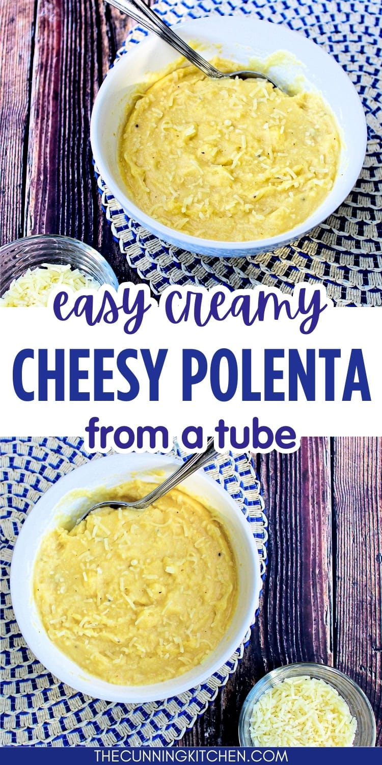 Creamy Polenta from a Tube - The Cunning Kitchen