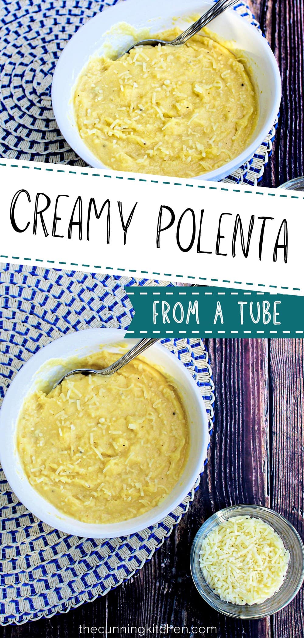 Creamy Polenta from a Tube - The Cunning Kitchen